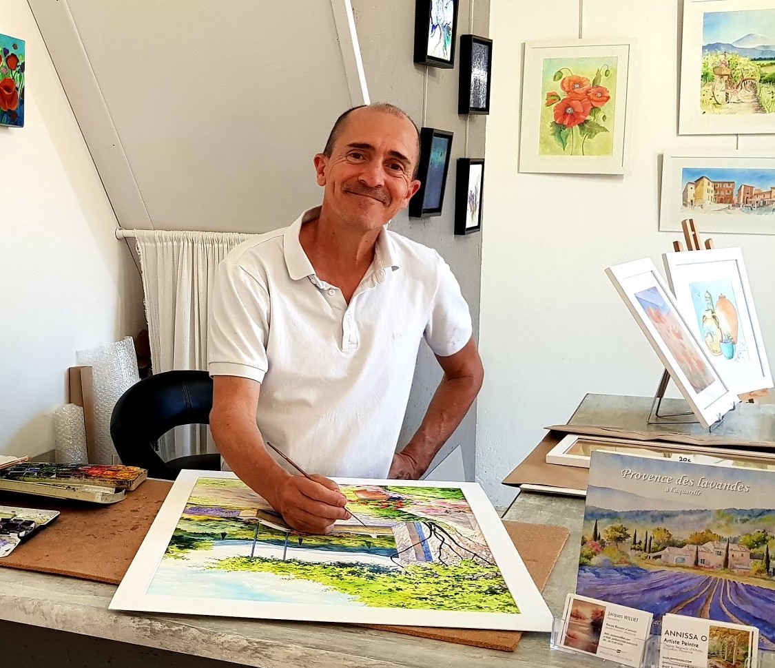 Ah qu’elles sont jolies… | Jacques Williet – Aquarelliste